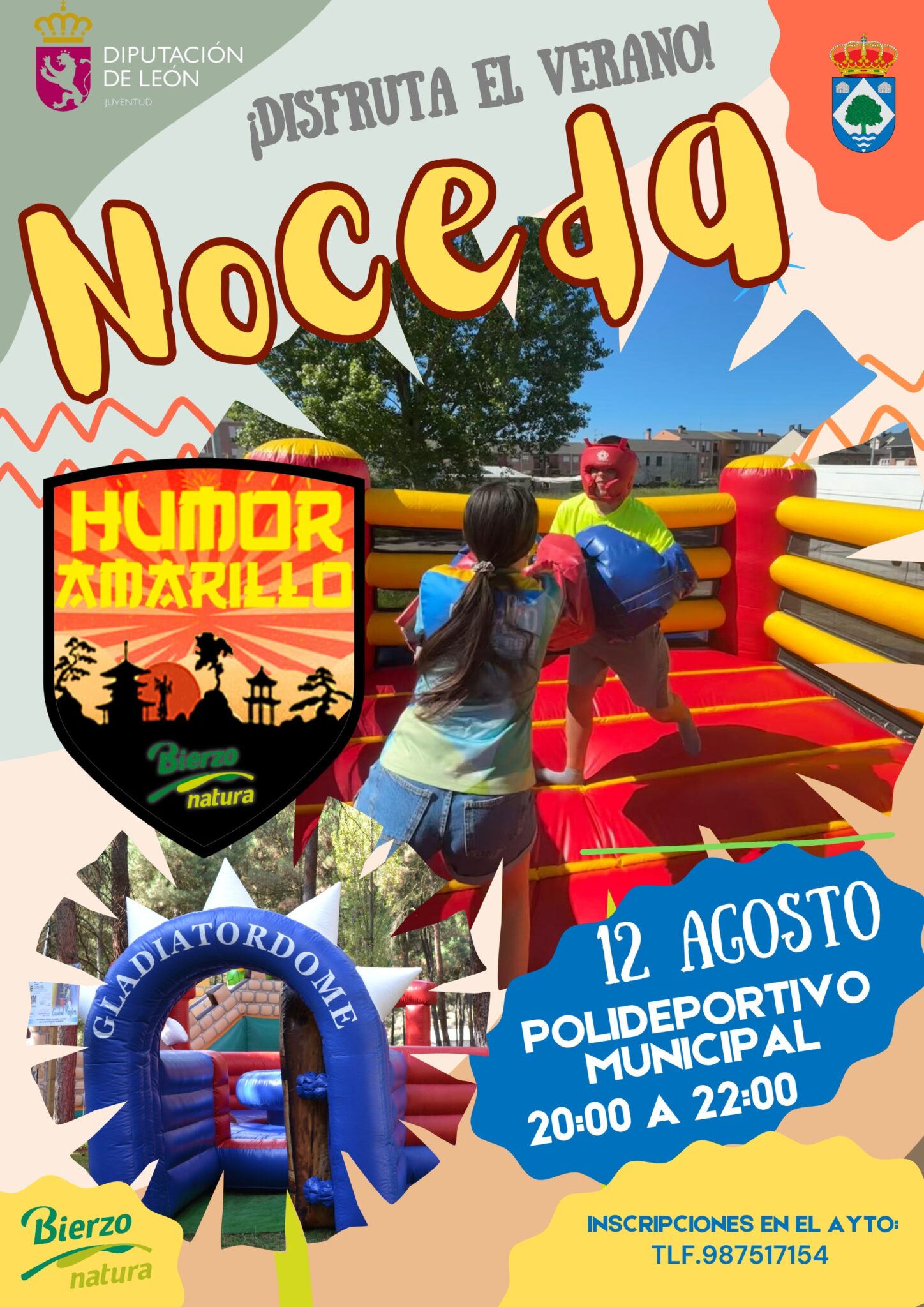 Humor Amarillo. Verano Cultural 2025 – Ayuntamiento Noceda del Bierzo